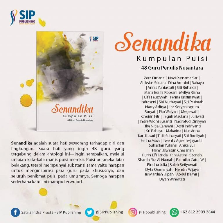 "Senandika" Suara Hati 48 Guru Melalui Puisi - SIP Publishing